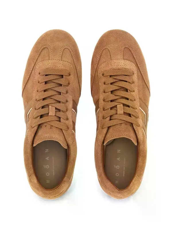 Hogan Olympia Suede Sneakers - Brown