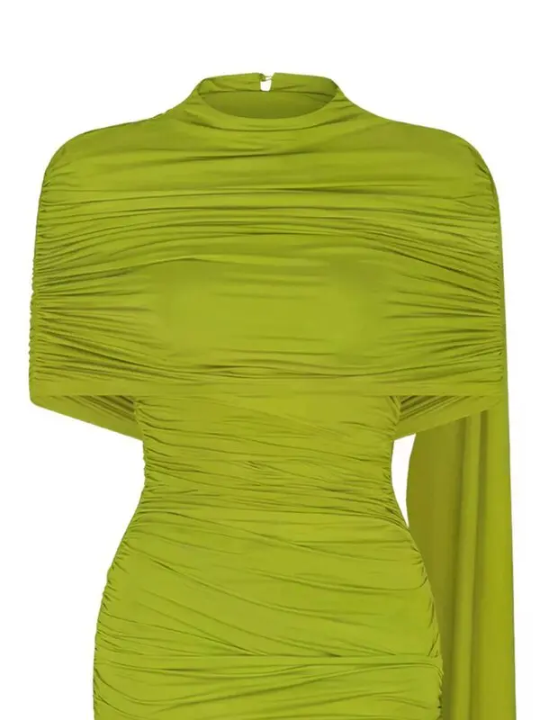 ATOIR Elsie Ruched Draped-panel Mini Dress