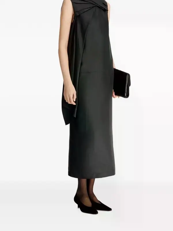 Loulou De Saison Izia Midi Dress - Black