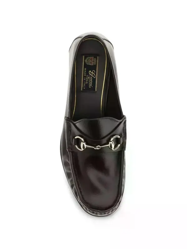 Gucci Horsebit Leather Loafers