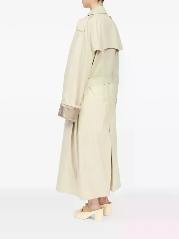MAISON MARGIELA Cotton Twill Trench Coat