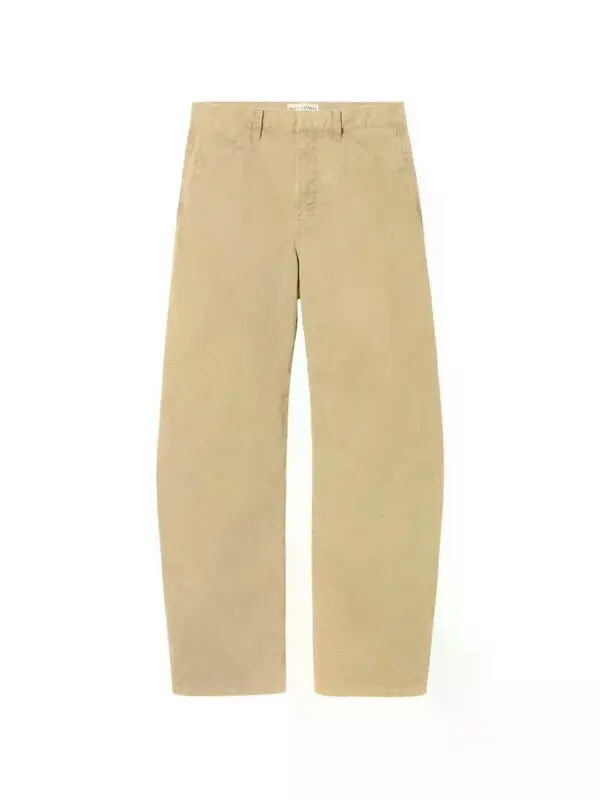 NILI LOTAN Tribeca Straight-leg Trousers - Yellow