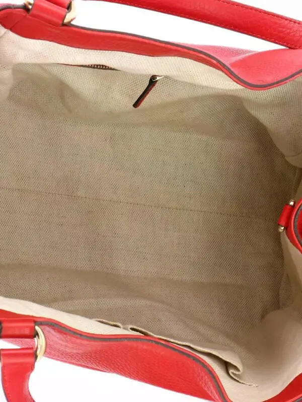 Gucci Soho Leather Medium Shoulder Bag - Red
