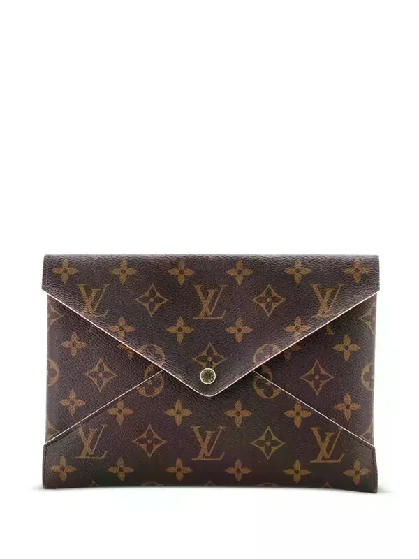 LOUIS VUITTON Kirigami Pochette Set Monogram Canvas Clutch Bag - Brown
