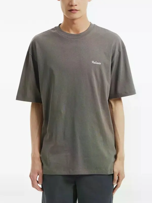 PALMES Logo-print Cotton T-shirt