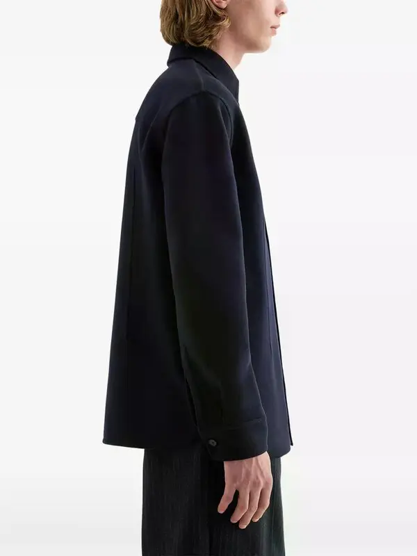 JIL SANDER Double-wool Overshirt