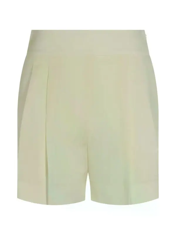 Max Mara Pleated Tailored Shorts - Neutrals