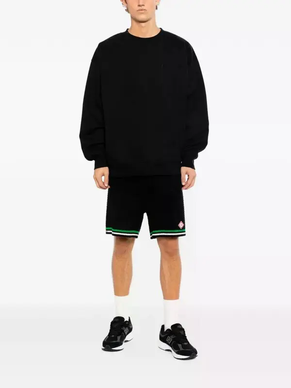 CAVENDISH Logo-embroidered Crewneck Sweatshirt