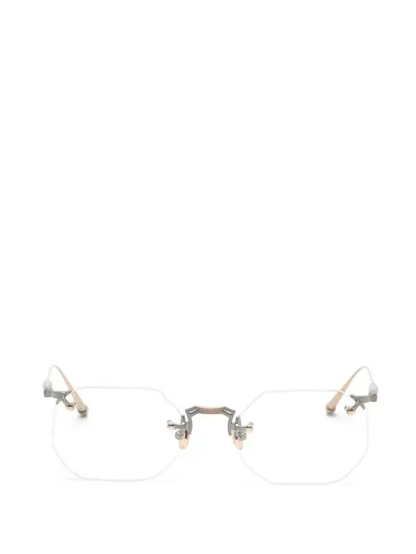 Matsuda Rimless Geometric-frame Eyeglasses