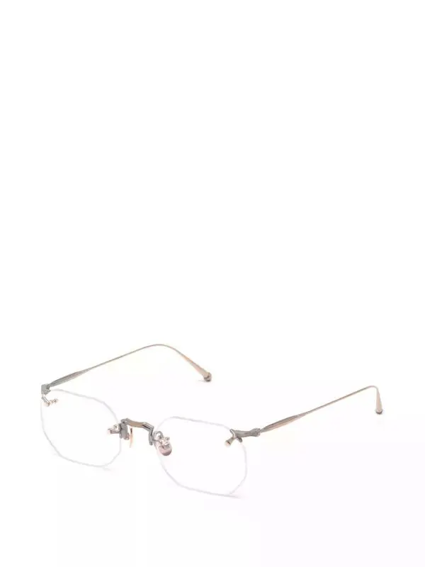 Matsuda Rimless Geometric-frame Eyeglasses