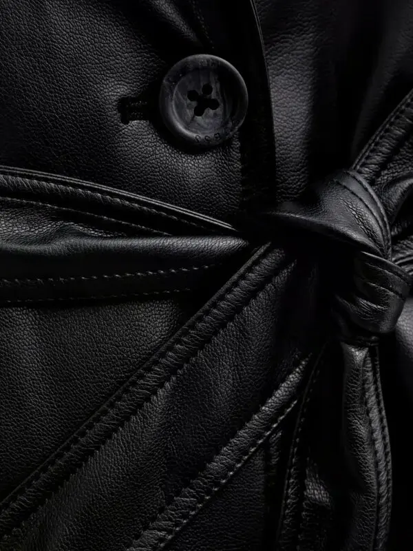 Guess Belted Buttoned Coat
