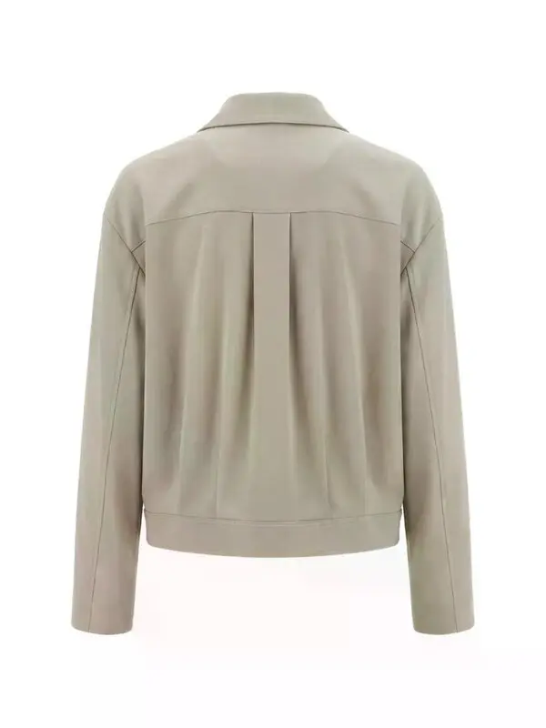 Pinko Button-fastening Shirt Jacket With Welt Pockets