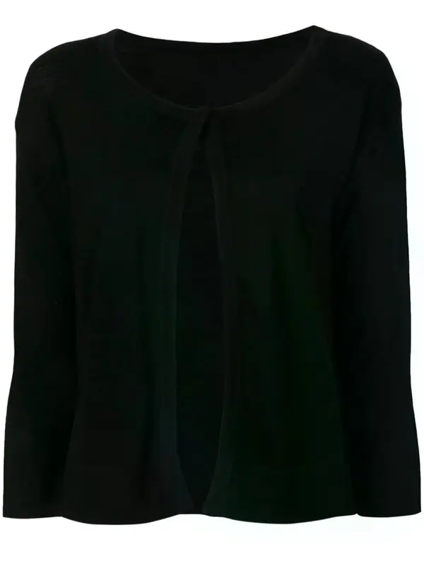 SOTTOMETTIMI One Button Cardigan - Black