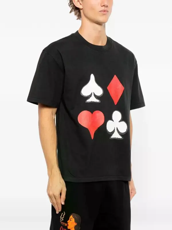 MELT Graphic-print T-shirt - Black
