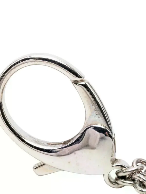 LOUIS VUITTON Plated Fleur De Epi Bag Charm Keychain