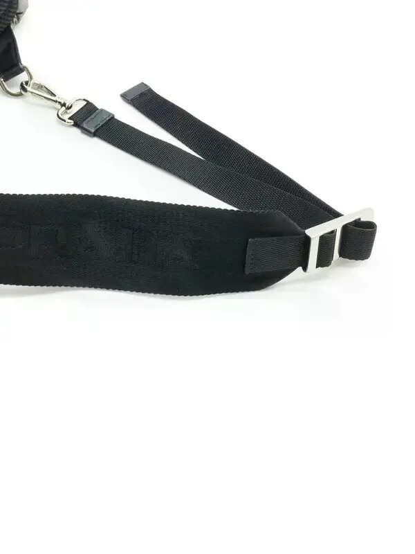 Prada Metallic Tessuto Sling Bag