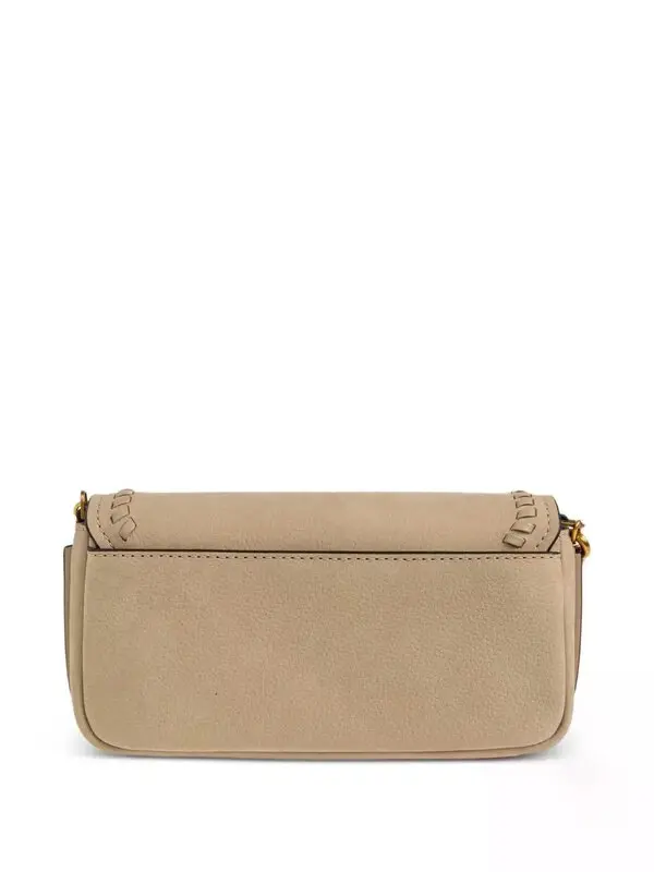 Michael Kors Mini Nolita Leather Shoulder Bag - Neutrals