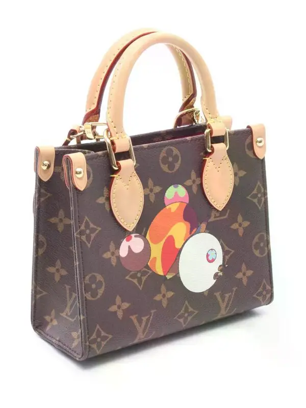 LOUIS VUITTON Monogram Panda Onthego Bb Satchel - Brown