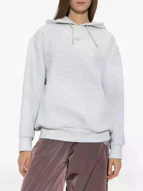 Adidas Logo Embroidered Hoodie