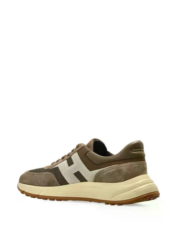 Hogan Hyperlight Panelled Sneakers - Brown