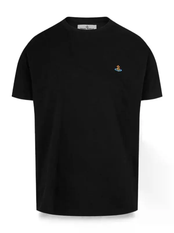 VIVIENNE WESTWOOD Orb-embroidered T-shirt