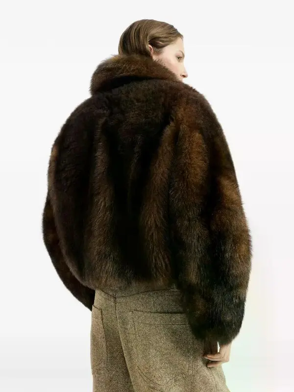 Brunello Cucinelli Shearling Jacket - Brown