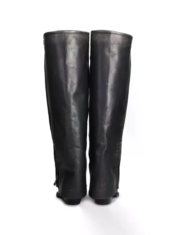 METISSE Leather Cowboy Boots