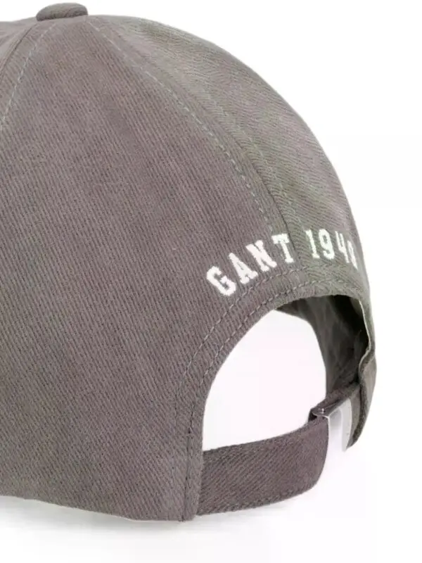 Geox Logo Patch Baseball Cap - Grey