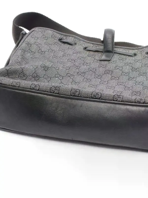 Gucci Gg Supreme Denim Shoulder Bag