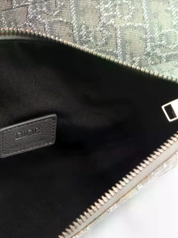Dior 2000s Saddle Oblique Monogram Crossbody Bag