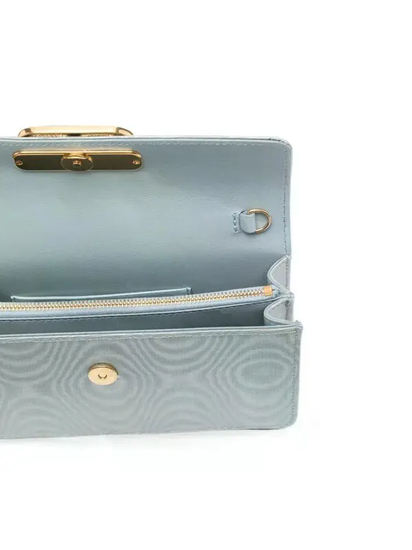 Valentino Garavani Vlogo Signature Moiré Cross Body Bag