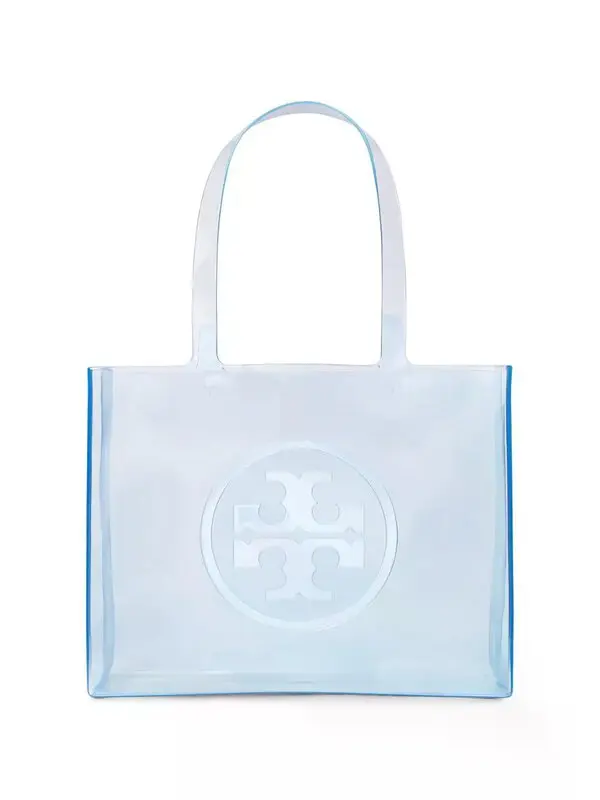 Tory Burch Ella Logo-embossed Tote Bag - Blue