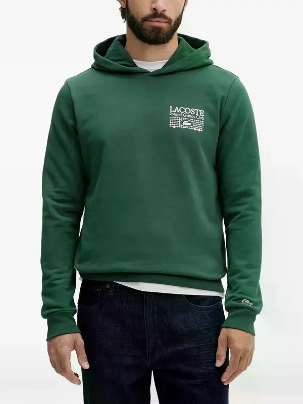 Lacoste Roland Garros Club Hoodie - Green