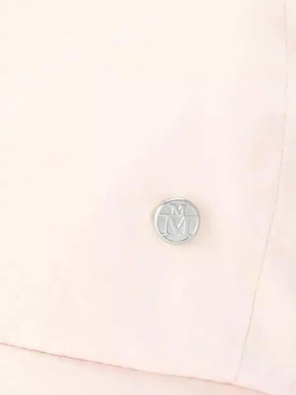 MAISON MICHEL Tiger Logo Detail Baseball Cap - Neutrals