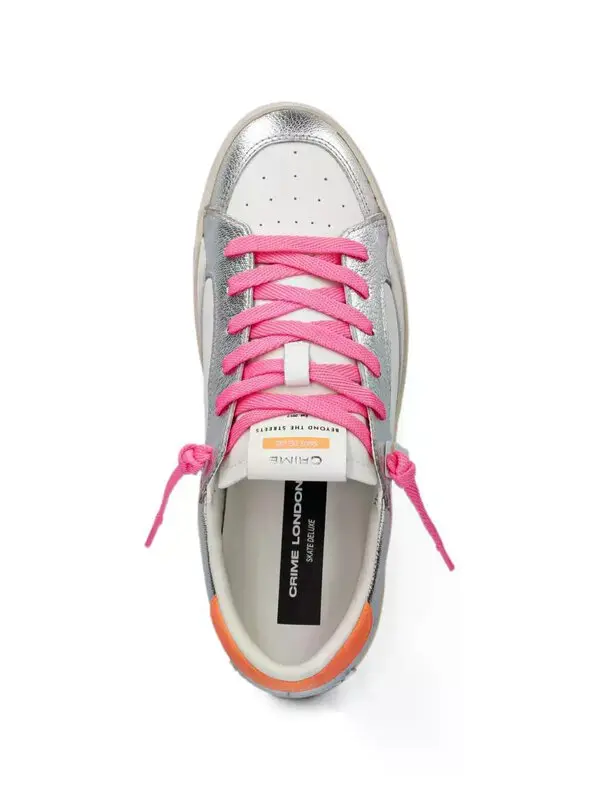 CRIME LONDON Skate Deluxe Leather Sneakers