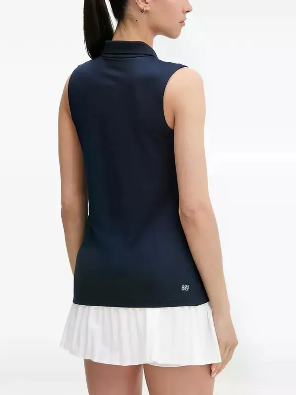 Lacoste Sleeveless Logo-patch Polo Shirt