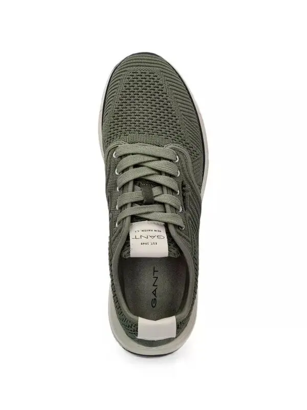 Gant Lace-up Knit Sneakers - Green