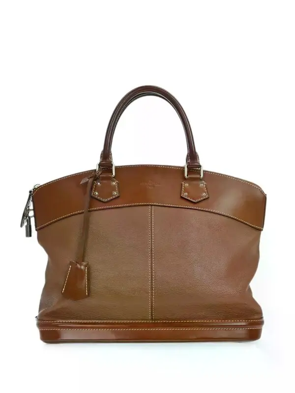 LOUIS VUITTON Suhali Lockit Tote Bag - Brown
