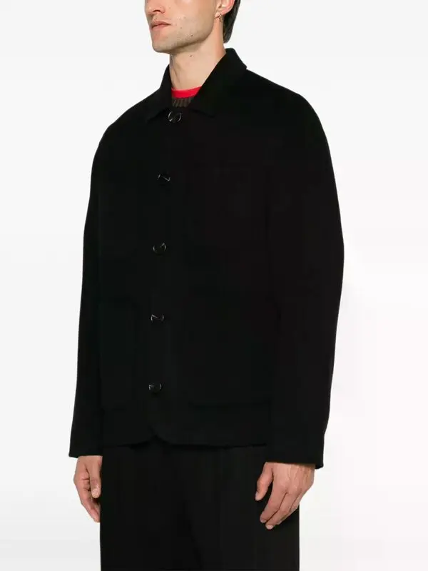 GIORGIO BRATO Patch-pocket Button-up Jacket
