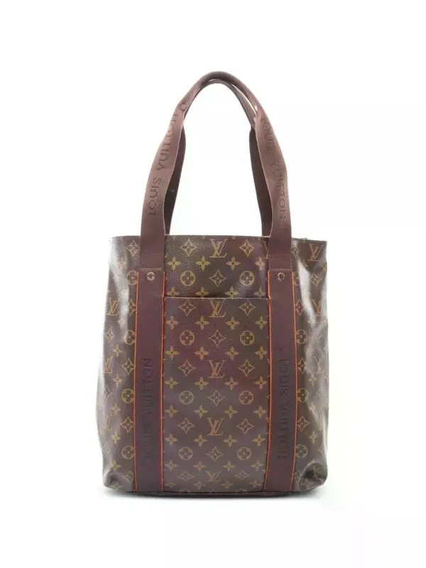 LOUIS VUITTON 2008 Monogram Canvas Tote Bag - Brown