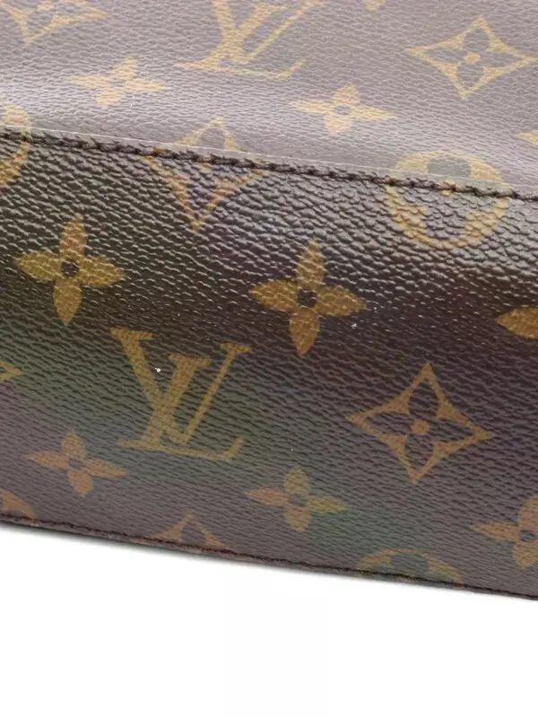 LOUIS VUITTON 2008 Monogram Canvas Tote Bag - Brown