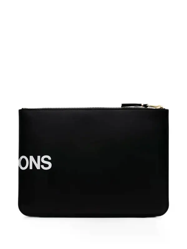 Comme Des Garçons Huge Logo Pouch