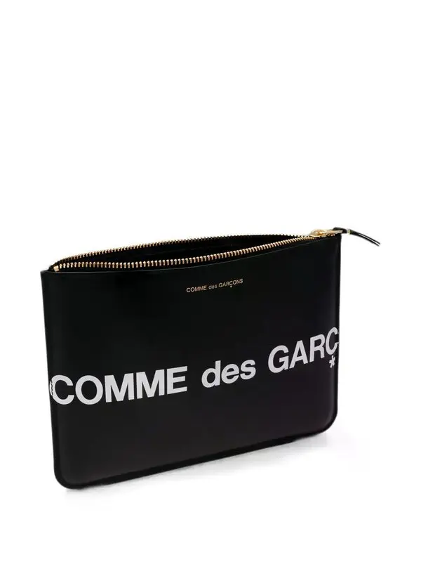 Comme Des Garçons Huge Logo Pouch