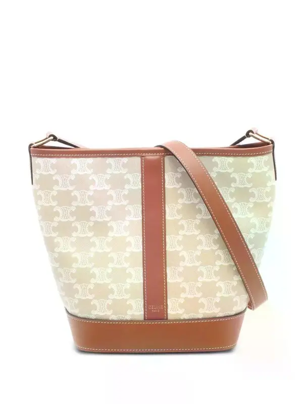 Celine Small Triomphe Bucket Bag - Neutrals