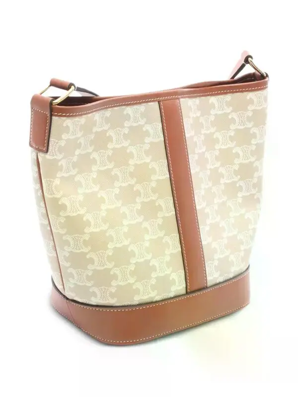 Celine Small Triomphe Bucket Bag - Neutrals