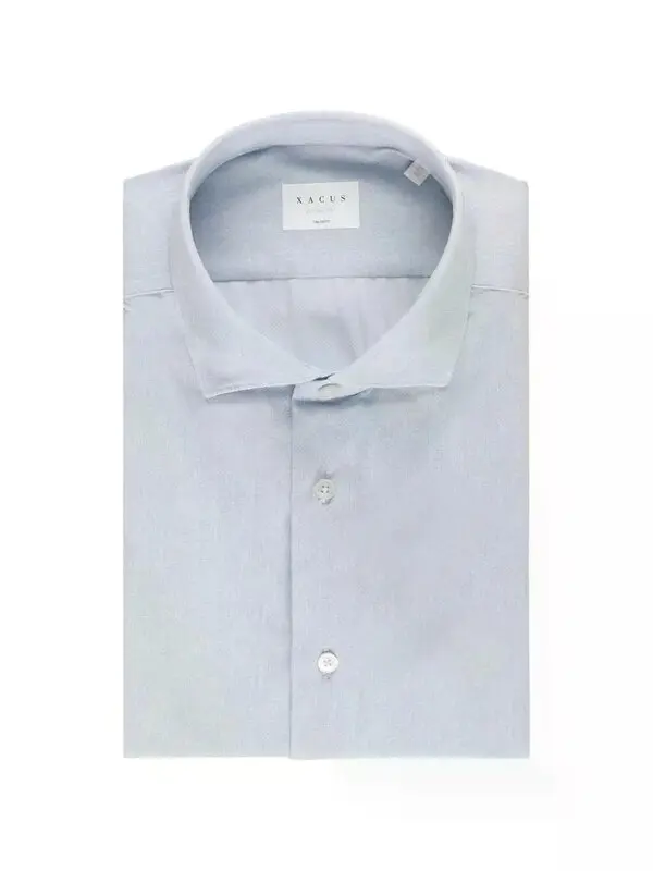 XACUS Active Shirt Spread-collar Shirt - Blue