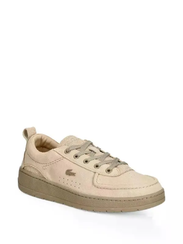 Lacoste Logo-plaque Suede Sneakers
