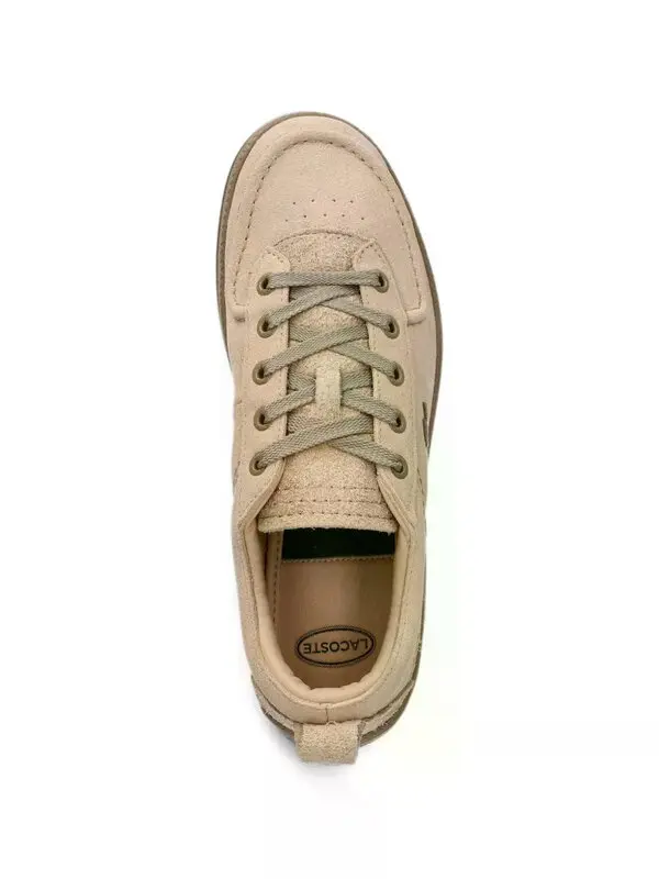 Lacoste Logo-plaque Suede Sneakers