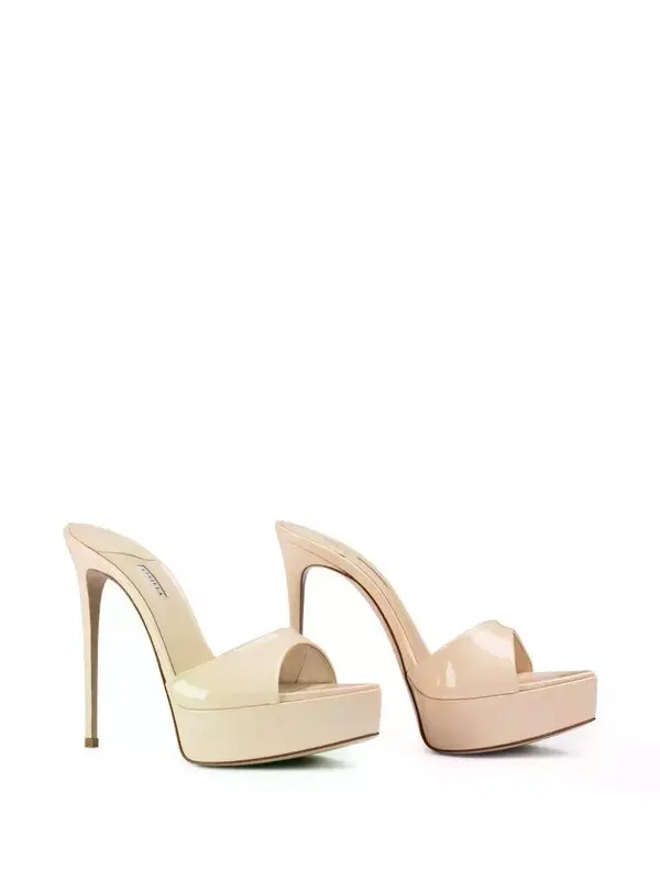 LE SILLA Uma Platform Sandals - Neutrals