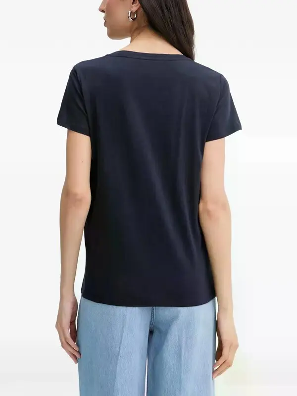 Liu Jo Crystal-embellished Logo T-shirt